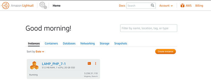 Host Lamp Stack In Aws Lightsail Opencart Hosting In Aws